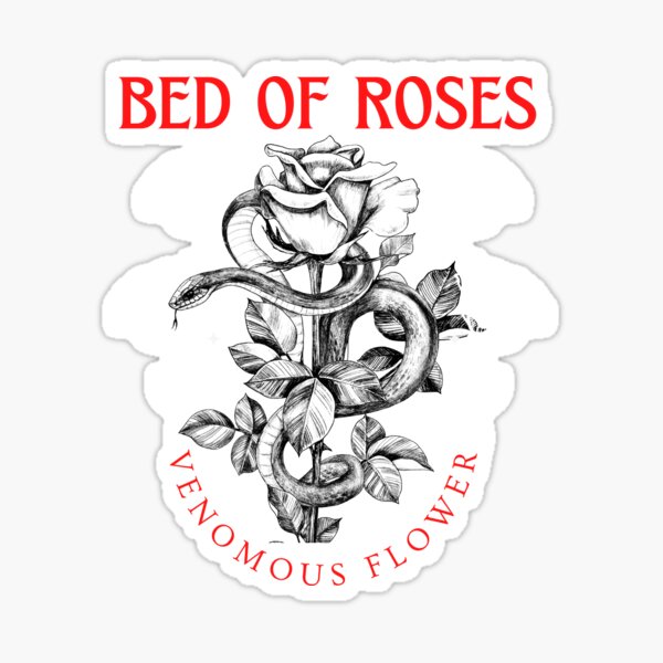 "Venomous rose" Sticker for Sale by RonelM | Redbubble