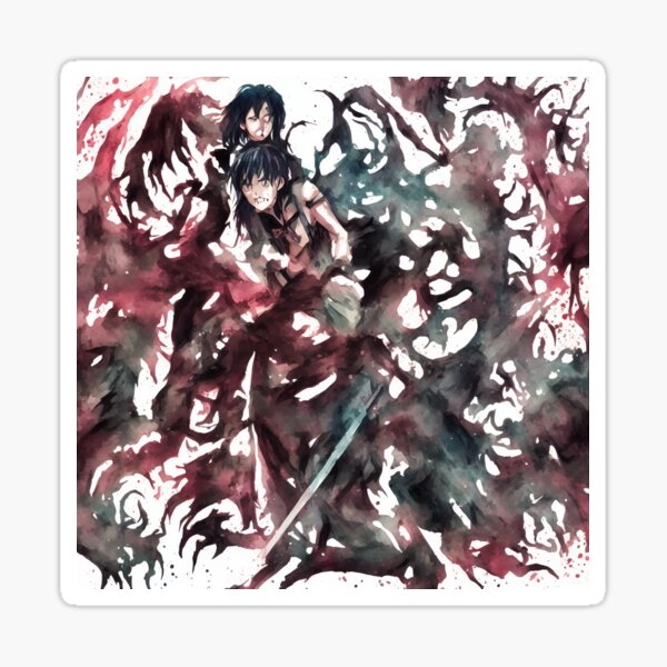 "Anime demon slayer oc" Sticker for Sale by Bonetail20205 | Redbubble