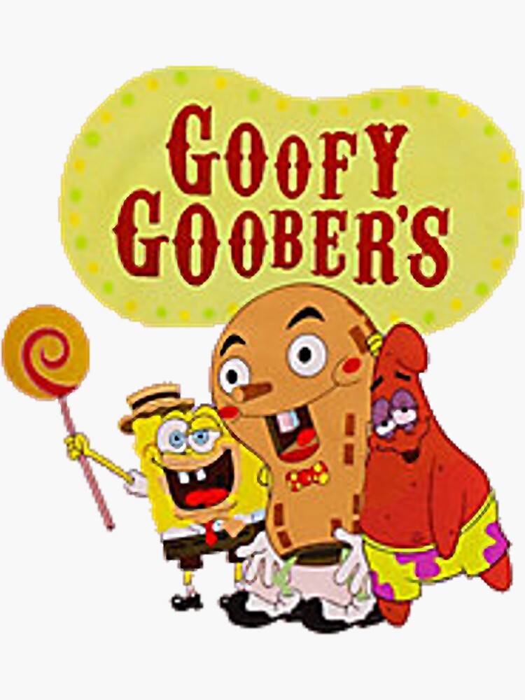 "SpongeBob SquarePants Goofy Goobers" Sticker for Sale by CarolSterner ...