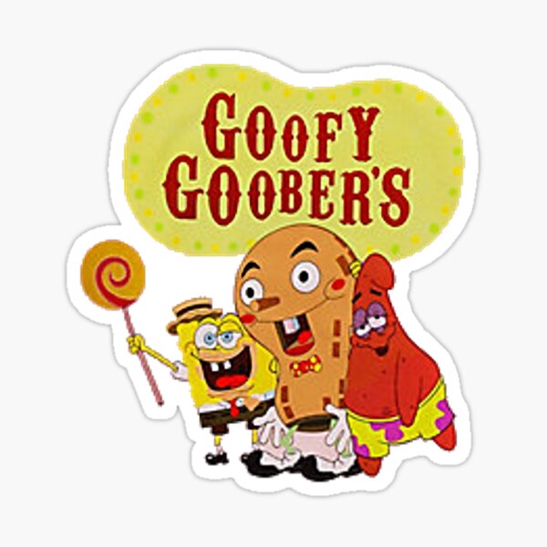 "SpongeBob SquarePants Goofy Goobers" Sticker for Sale by CarolSterner ...