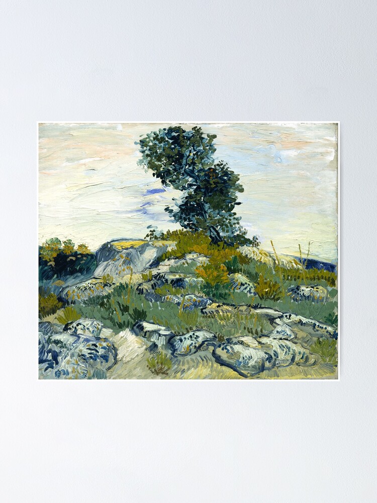 "Vincent van Gogh - The Rocks, 1888 " Poster for Sale by fineearth ...