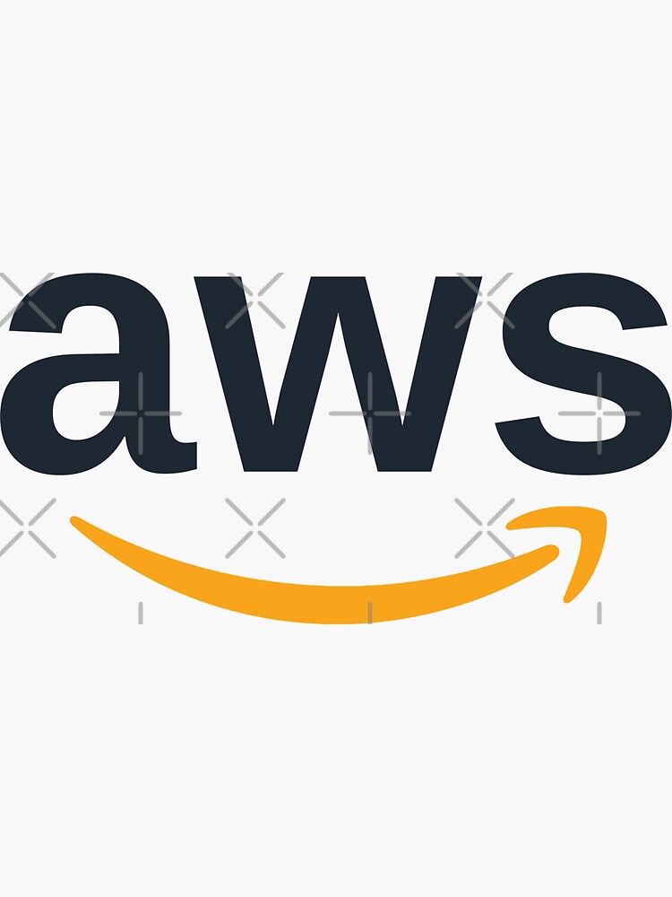 "AWS" Sticker for Sale by tshirtsandme | Redbubble