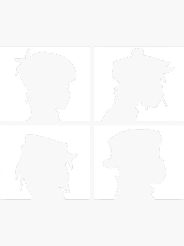 "Four face" Sticker for Sale by Dubuque55 | Redbubble