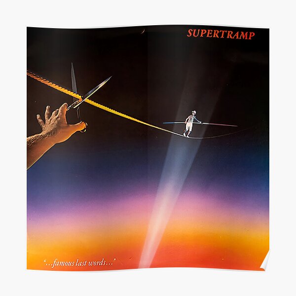 "Supertramp - logo Flat" Poster for Sale by menonceey | Redbubble