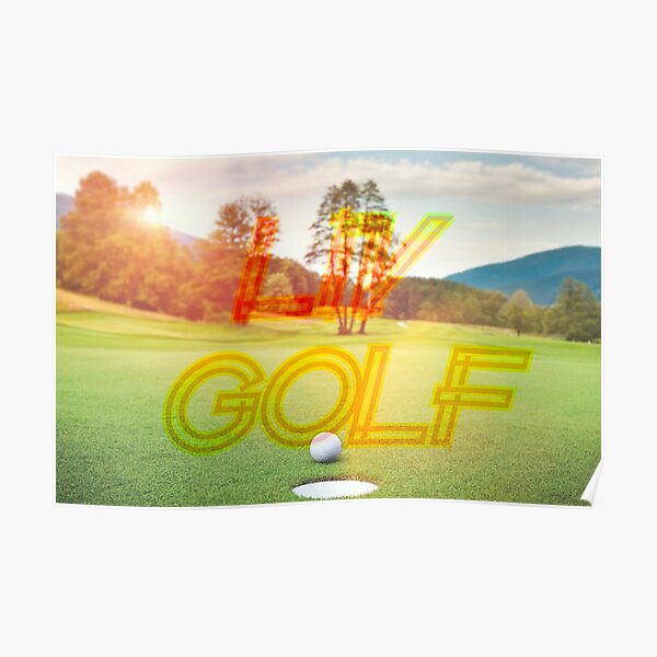"Liv Golf" Poster for Sale by Pely | Redbubble