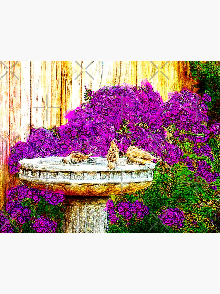 "Communal Bath" Sticker by LMontgomery | Redbubble