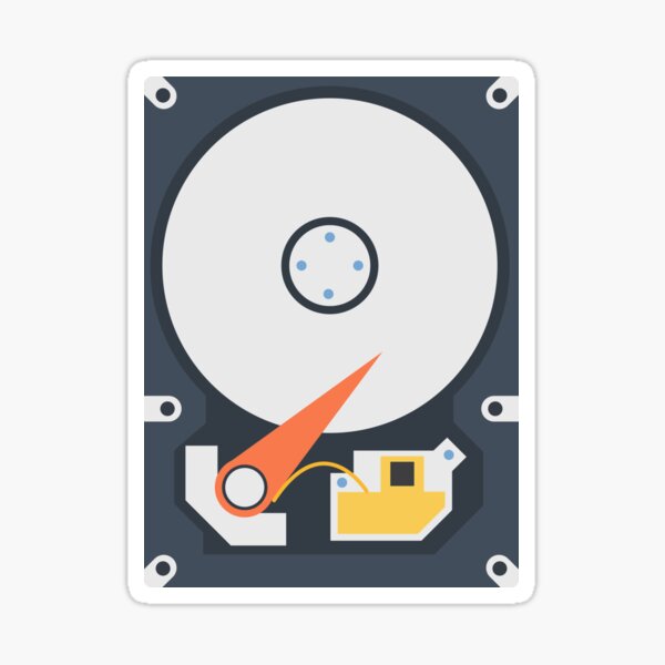 Hard Drive Stickers | Redbubble