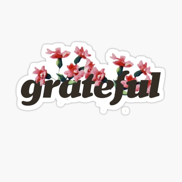 "grateful colors" Sticker for Sale by Sher-ri | Redbubble