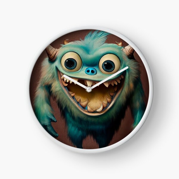 Reloj «Monstruo de estilo de dibujos animados de miedo, personaje ...
