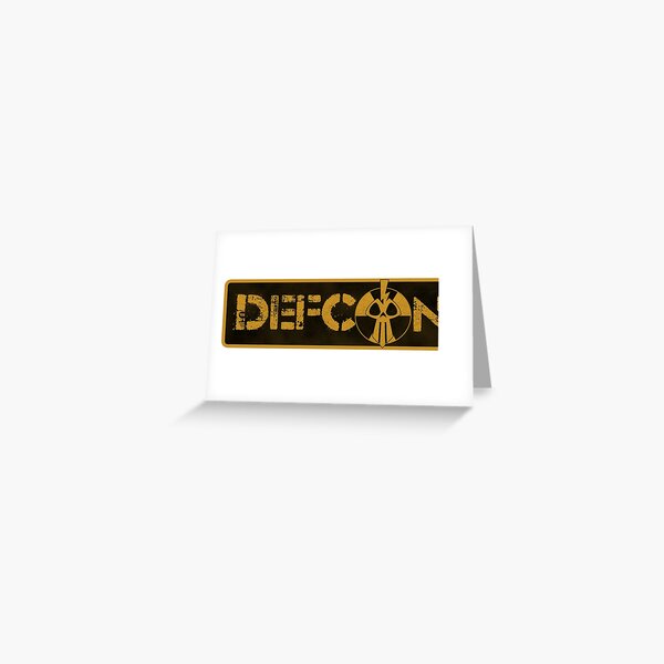 "Defcon Logo" Greeting Card for Sale by averagezero | Redbubble