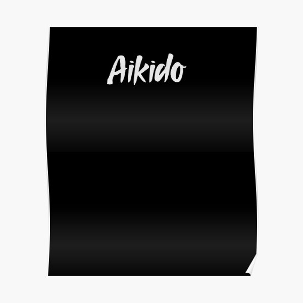 "Aikido Calligraphy Font Design for an aikidoka and Aikido lovers ...