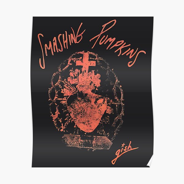 "Gish Sacred Heart" Poster for Sale by RickSheldon | Redbubble