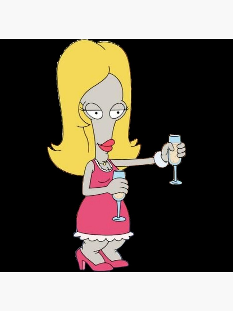 "American-Dad-Roger-as-Francine" Poster for Sale by kboqcsh369 | Redbubble