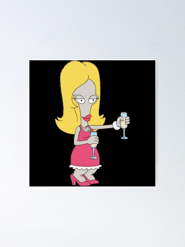 "American-Dad-Roger-as-Francine" Poster for Sale by kboqcsh369 | Redbubble