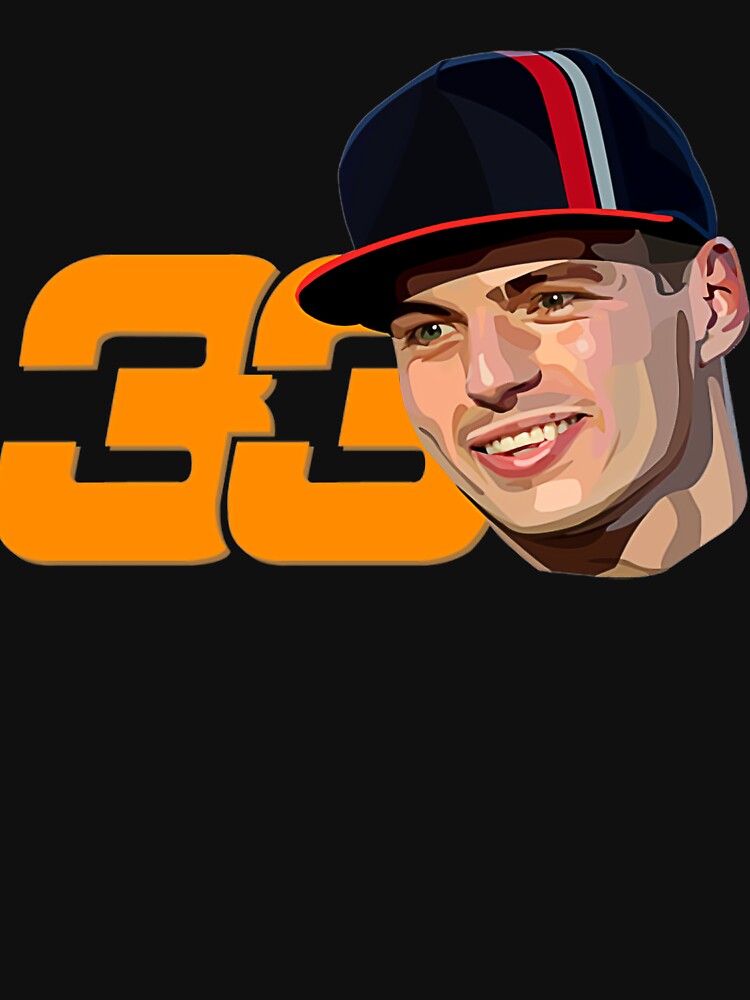 "Max Verstappen - Logo" T-shirt for Sale by MargaudPetitjea | Redbubble ...