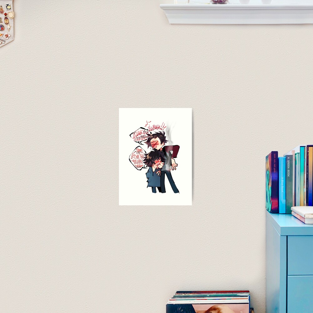 "Young Sam and Nathan Drake" Art Print by zukich | Redbubble