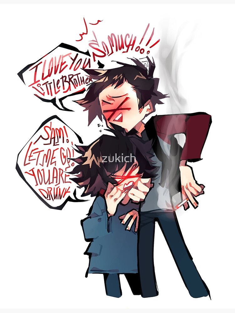 "Young Sam and Nathan Drake" Art Print by zukich | Redbubble