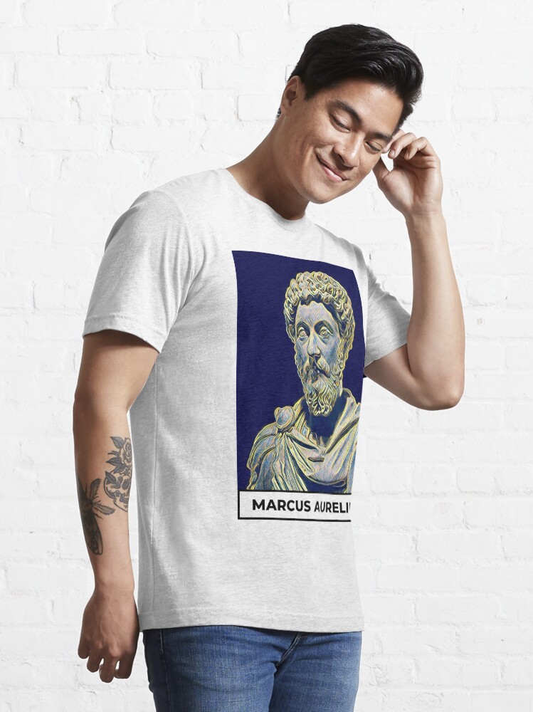 "Marcus Aurelius Art | Marcus Aurelius Portrait | Marcus Aurelius Artwork " T-shirt for Sale by ...