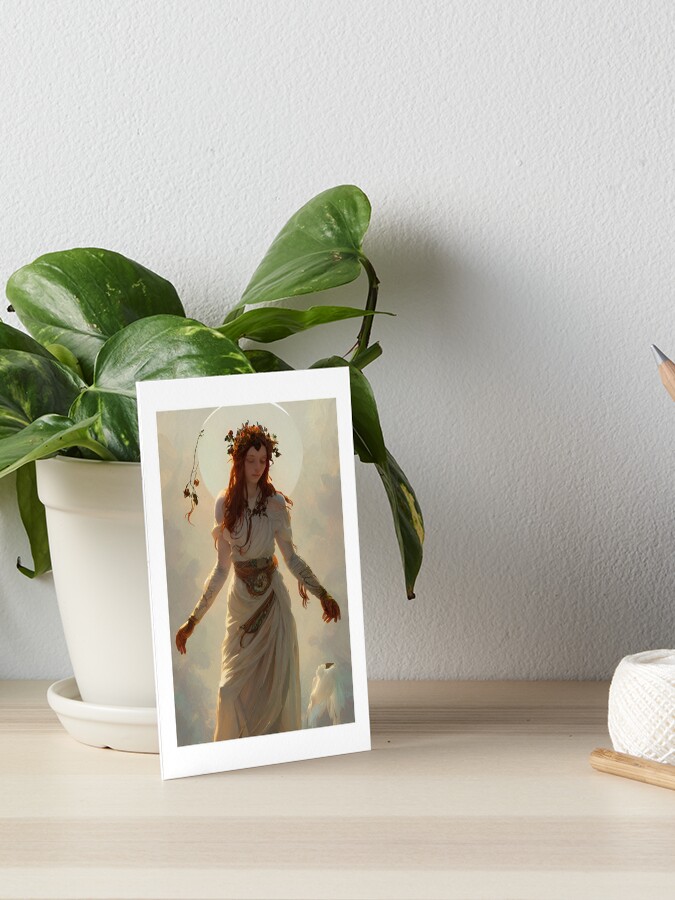 "Marzanna Slavic Goddess of Winter Ghost Good Luck Digital Art ancient ...