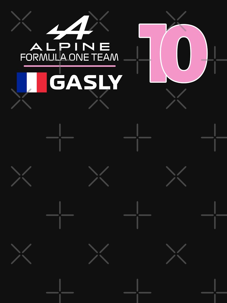 "Pierre Gasly Alpine Formula one team" T-shirt for Sale by larsmeijer11 ...