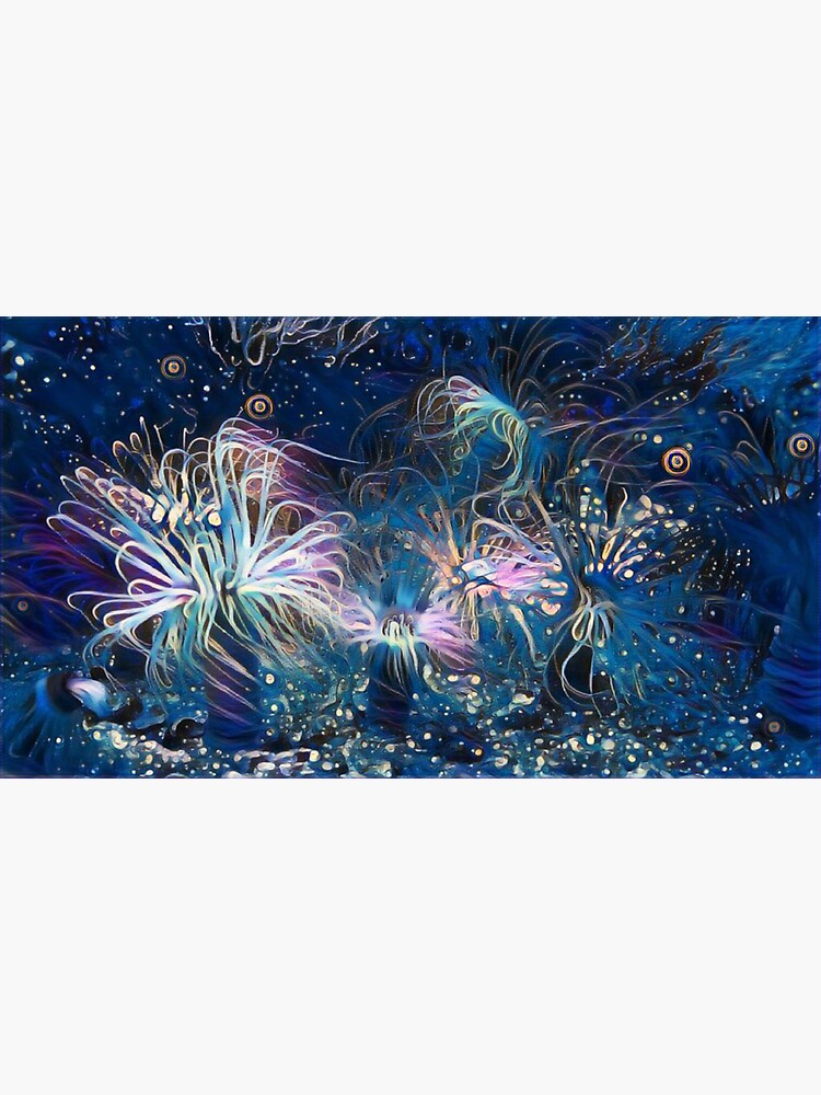 "SEA ANEMONES" Sticker for Sale by KatisDesign | Redbubble