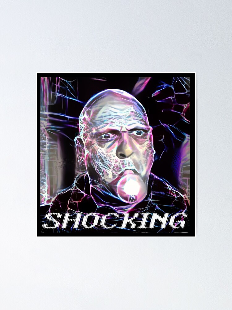 "Addams Family - Uncle Fester - 'SHOCKING'" Poster for Sale by Retro ...