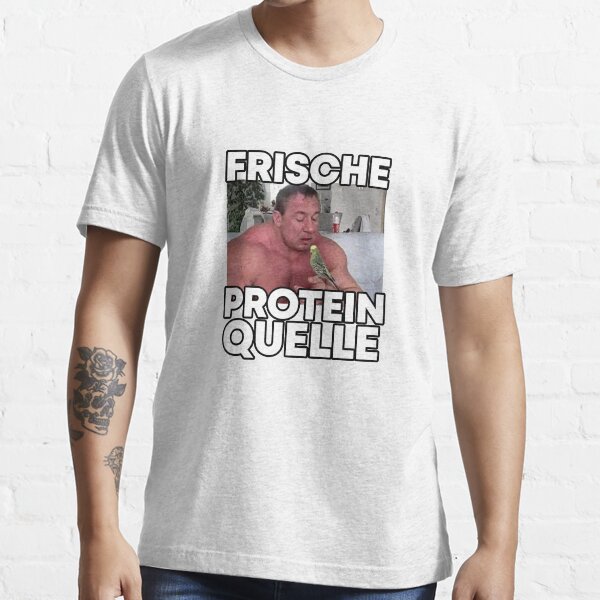 "Markus Rühl Meme Frische Protein Quelle" T-Shirt von bodyimprove ...