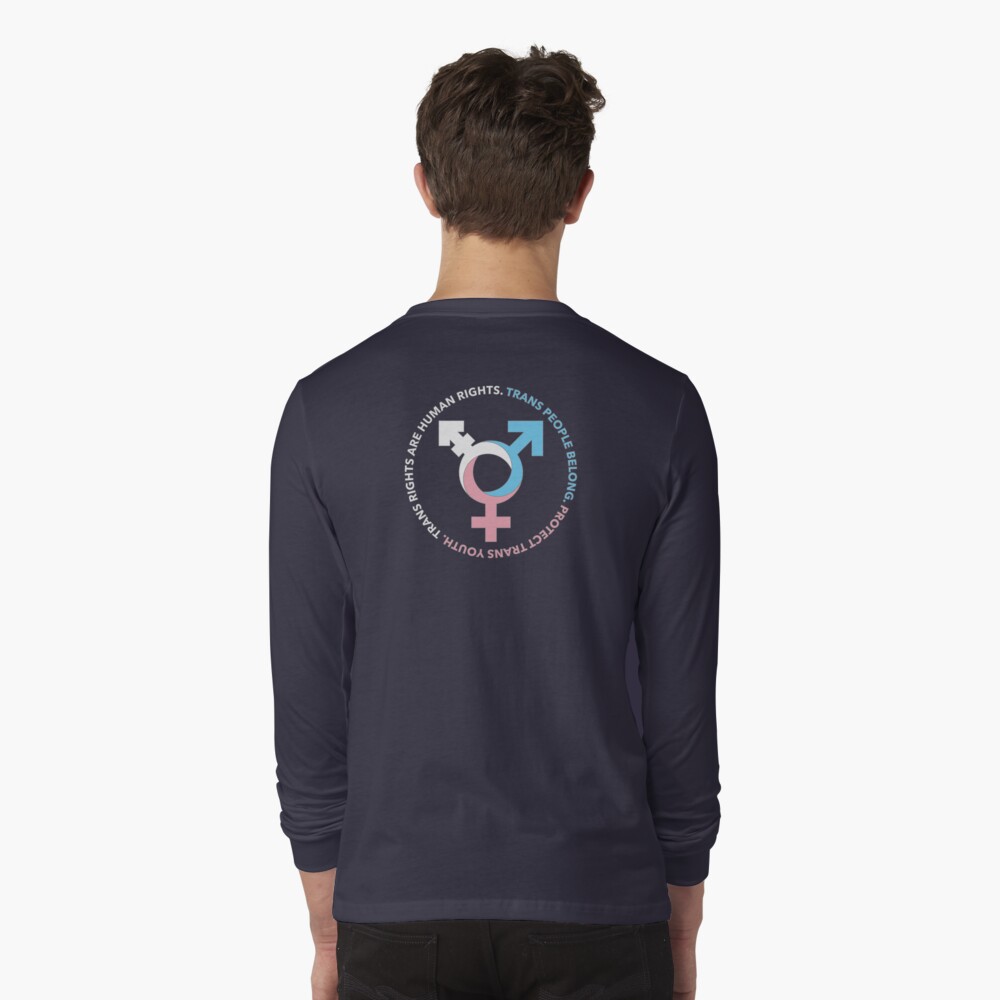 "Trans Symbol & Activist Slogans" Poster for Sale by BendeBear | Redbubble