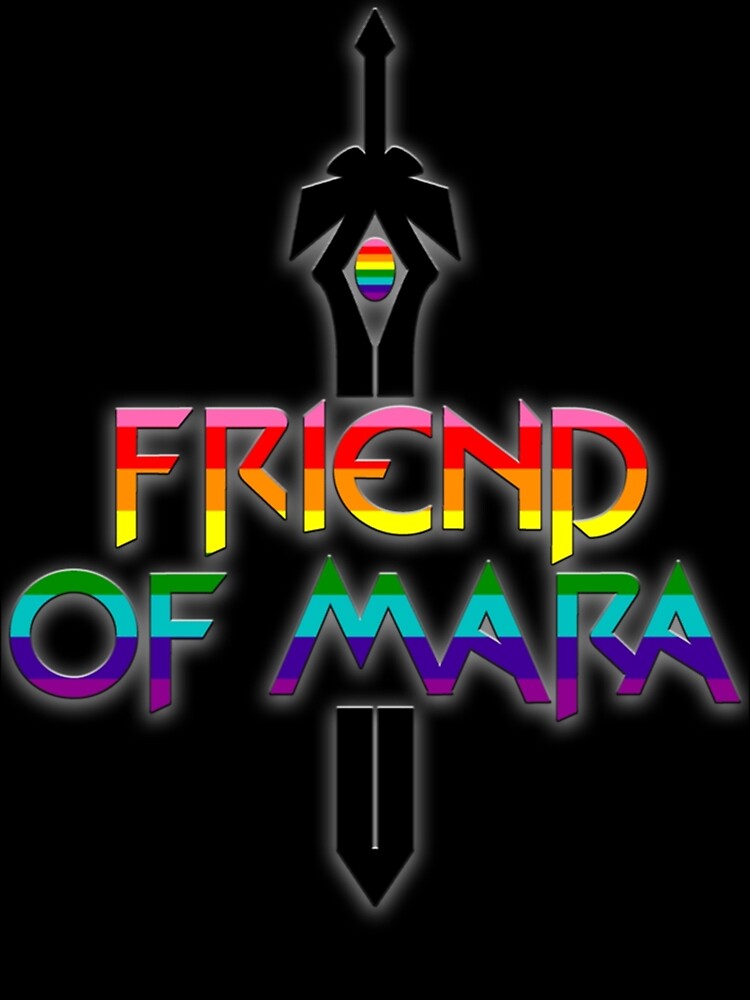 "Friend of Mara She-Ra Inspired Original 8 Pride Flag Essential T-Shirt ...