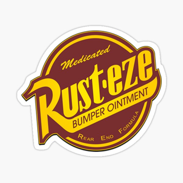 "rust-eze" Sticker for Sale by daimondr | Redbubble