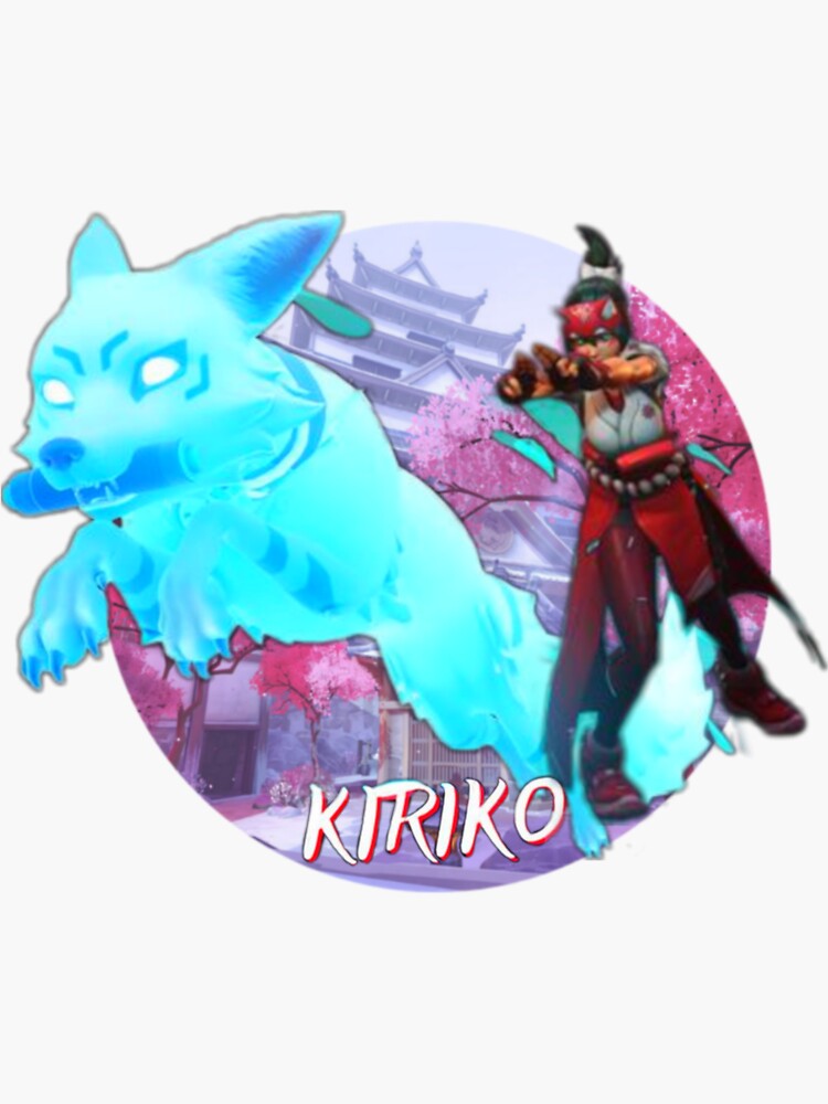 "kiriko" Sticker for Sale by MrSameeraTop | Redbubble