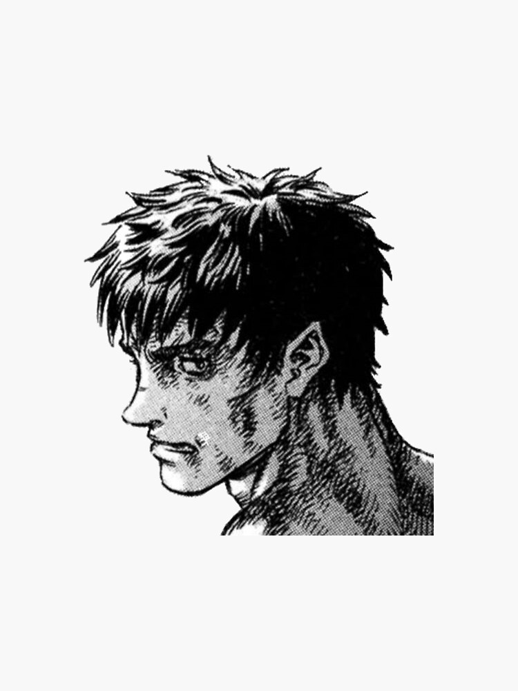 "GUTS" Sticker for Sale by JapanTouch | Redbubble
