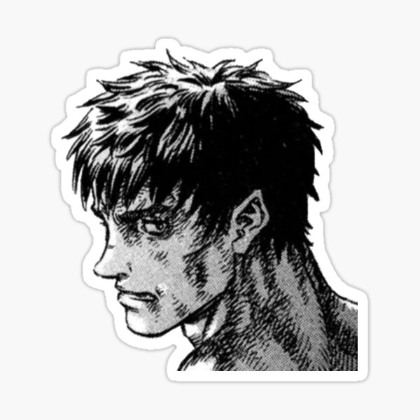 "GUTS" Sticker for Sale by JapanTouch | Redbubble