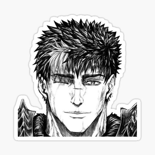 "GUTS" Sticker for Sale by JapanTouch | Redbubble