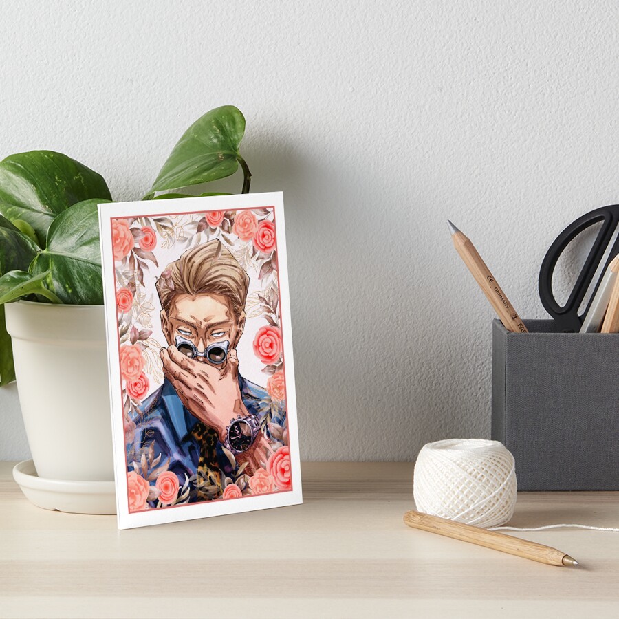 "Jujutsu Kaisen - Nanami Kento salaryman" Art Board Print for Sale by ...