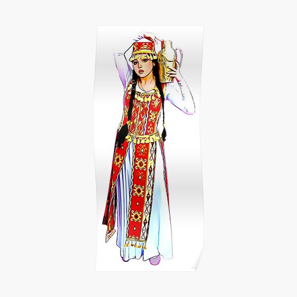 "Armenian Lady Ararat" Poster by doniainart | Redbubble