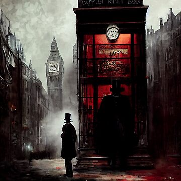 "Jack The Ripper Whitechapel" Sticker for Sale by SimplyScene | Redbubble