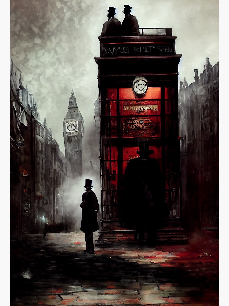 "Jack The Ripper Whitechapel" Sticker for Sale by SimplyScene | Redbubble