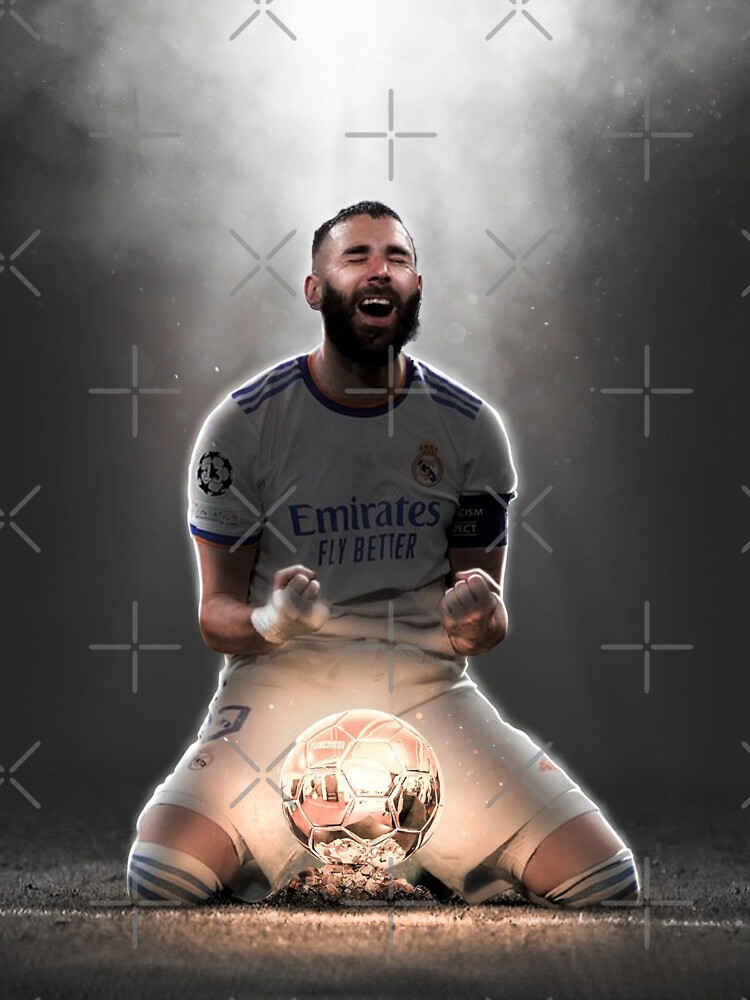 "benzema - karim benzema" Sticker for Sale by Arjun-Hayden | Redbubble