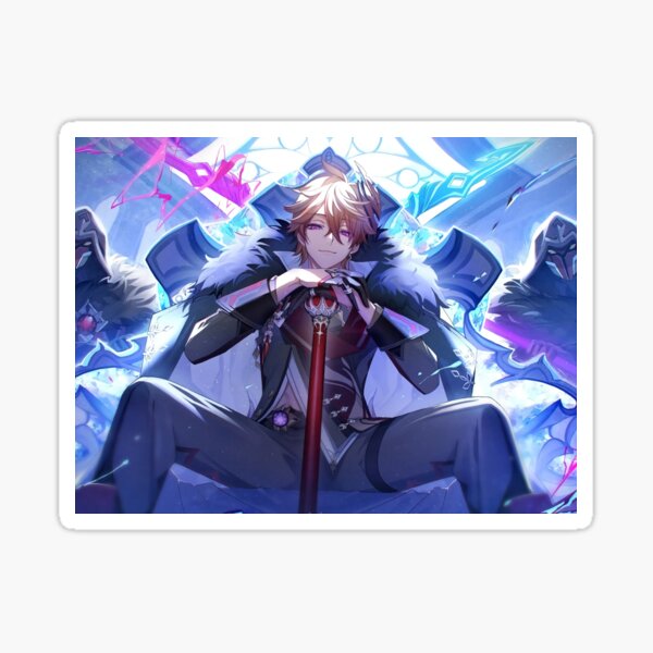 "Childe Genshin Impact" Sticker for Sale by Hongdusik | Redbubble