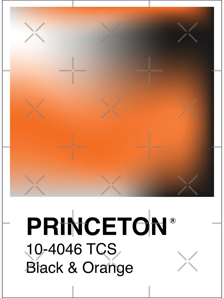 "Princeton Pantone " Sticker for Sale by saritash | Redbubble