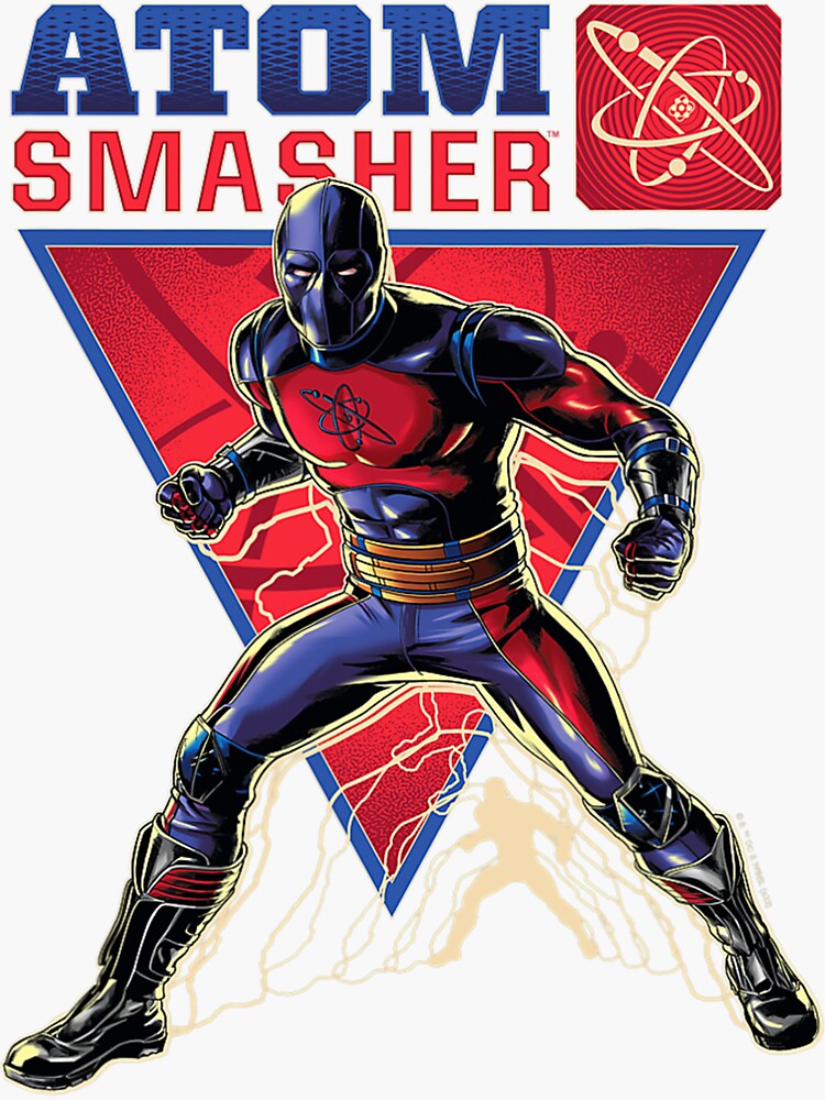 "Black Adam Atom Smasher" Sticker for Sale by firstbeanstalk1 | Redbubble