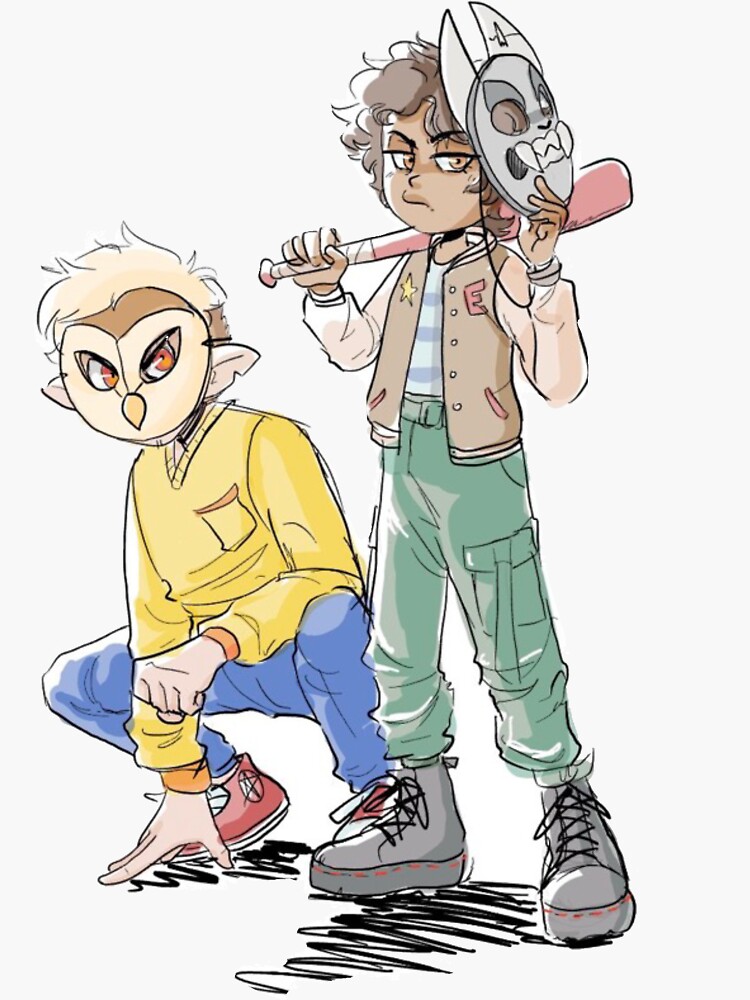 "Luz and Hunter The Owl House Season 3 " Sticker for Sale by GabysADork ...