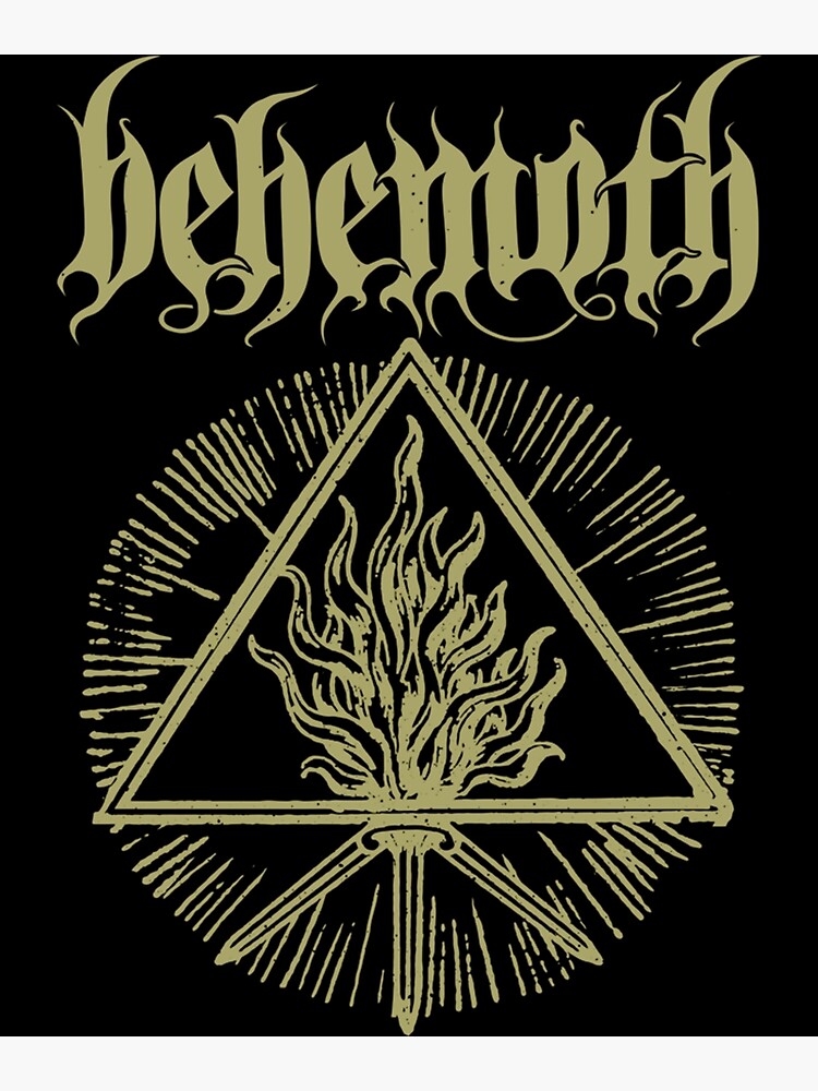 "Behemoth - Official Merchandise - Sigil" Poster for Sale by ...