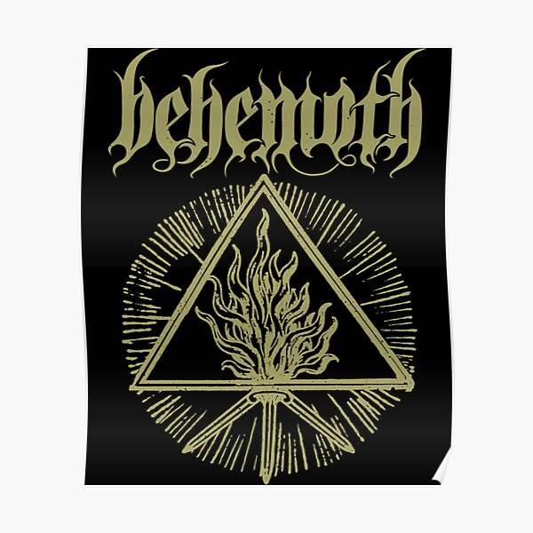 "Behemoth - Official Merchandise - Sigil" Poster for Sale by ...