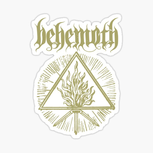 "Behemoth - Official Merchandise - Sigil" Sticker for Sale by ...