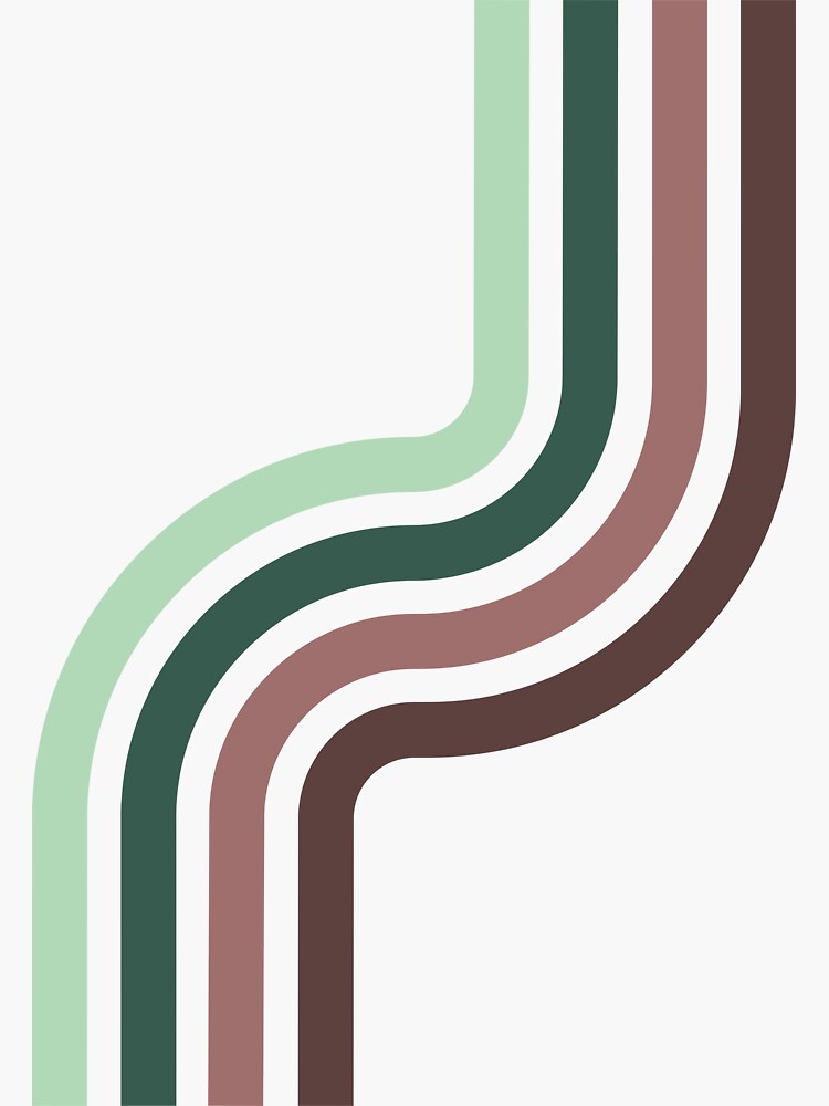 "Curve" Sticker for Sale by Pong5661 | Redbubble