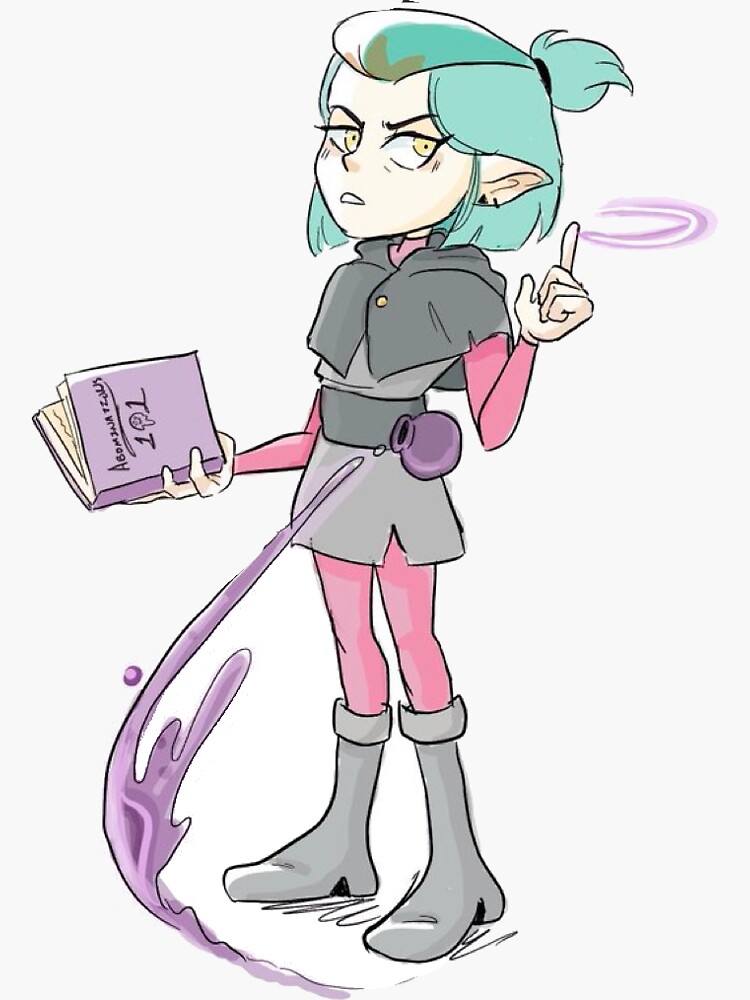 "Amity Blight The Owl House " Sticker for Sale by GabysADork | Redbubble