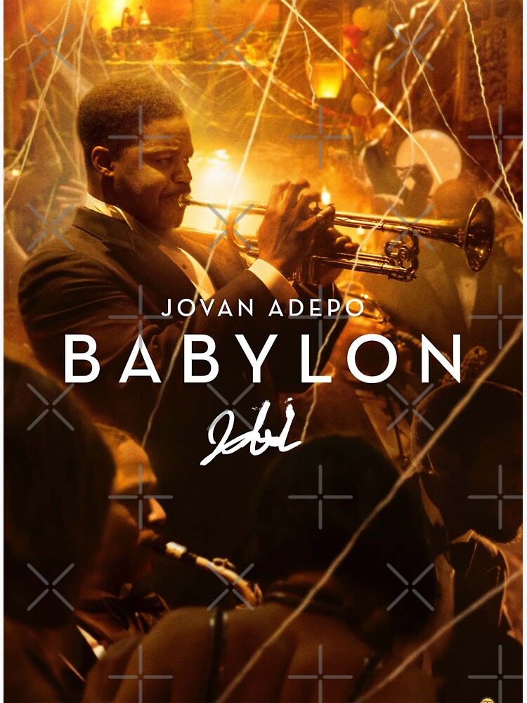 "Babylon 2022 Character Jovan with Signature" Sticker for Sale by ...