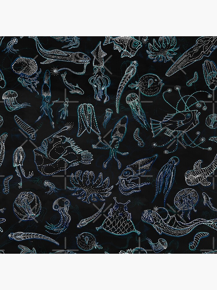 "Deep Sea Creatures" Poster for Sale by Soulape | Redbubble